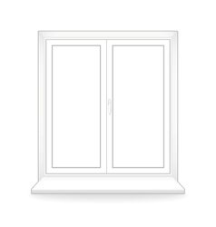 Three section window Royalty Free Vector Image