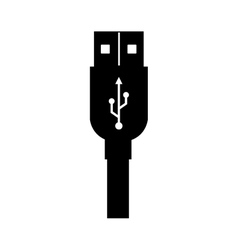 Usb charging plug icon Royalty Free Vector Image