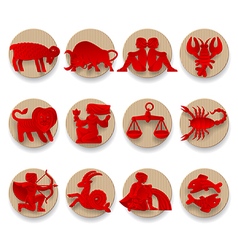 Zodiac signs Royalty Free Vector Image - VectorStock