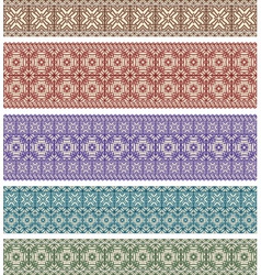 Border pattern Royalty Free Vector Image - VectorStock