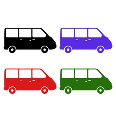 Mercedes sprinter cargo van l2h3 fwd 2018 Vector Image