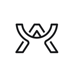 Royal queen letters and crown logo Royalty Free Vector Image