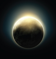 Planet set realistic composition Royalty Free Vector Image