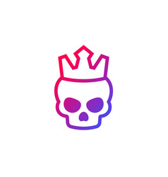 Bonelabs skull esports mascot logo Royalty Free Vector Image