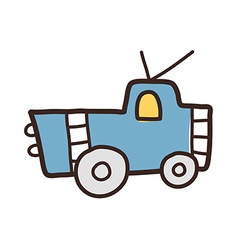 A running car Royalty Free Vector Image - VectorStock