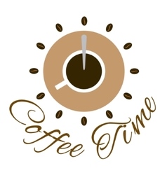 Time left logo design template element Royalty Free Vector