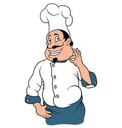 Mister chef Royalty Free Vector Image - VectorStock