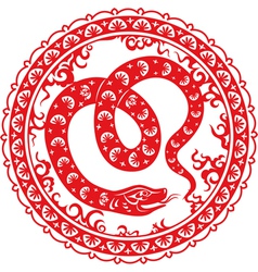 Chinese zodiac rabbit Royalty Free Vector Image