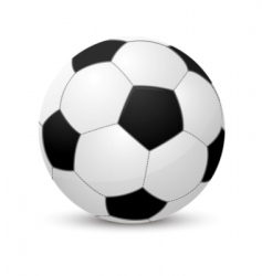 Leather soccer ball Royalty Free Vector Image - VectorStock
