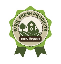 Farm fresh design background Royalty Free Vector Image