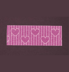 Sparkly washi tape clipart colorful glitter Vector Image