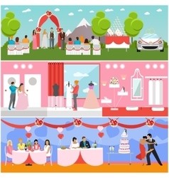 Wedding couple vector by DeCe - Image #616865 - VectorStock