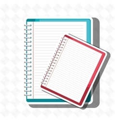 Spiral notebook paper vector by illustrart - Image #450159 - VectorStock