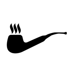 Smoking pipe Royalty Free Vector Image - VectorStock