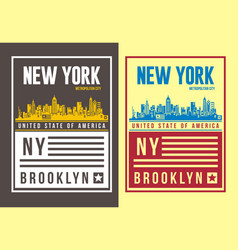 New york city graphic t-shirt design tee print Royalty Free Vector ...