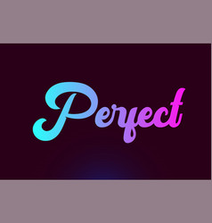 Music pink word text logo icon design Royalty Free Vector
