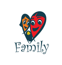 Family logo Royalty Free Vector Image - VectorStock