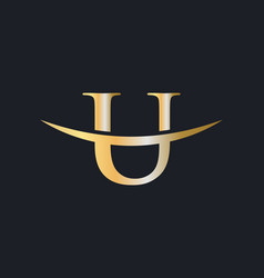 Building architect business gold logo Royalty Free Vector