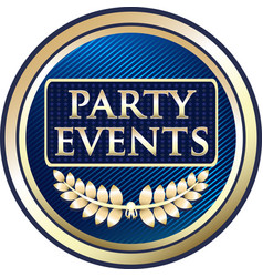 Invitation gold label Royalty Free Vector Image