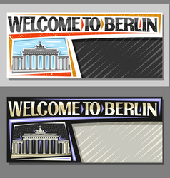 Logo for berlin Royalty Free Vector Image - VectorStock