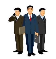 Business man set Royalty Free Vector Image - VectorStock
