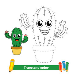 Free hugs cactuses cartoon Royalty Free Vector Image