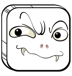 Square wooden frame Royalty Free Vector Image - VectorStock