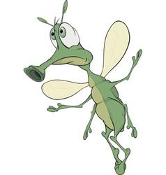 Green insect Royalty Free Vector Image - VectorStock