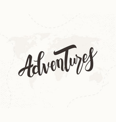 Phrase beautiful handwritten text Royalty Free Vector Image