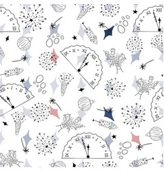 Line-art seamless Royalty Free Vector Image - VectorStock