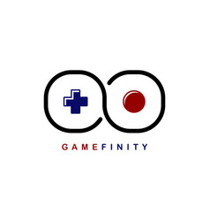 Game guru - master gamer video theme logo Vector Image