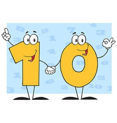 Number ten Royalty Free Vector Image - VectorStock