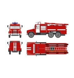 Fire truck vector by yayayoy - Image #618261 - VectorStock