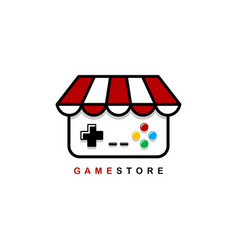 Game guru - master gamer video theme logo Vector Image