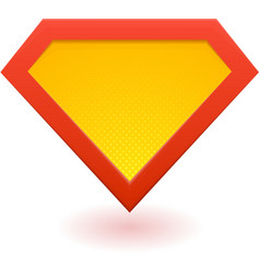 Superhero Chest for Your Logo Royalty Free Vector Image - VectorStock