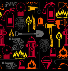 Fire extinguisher firefighting Royalty Free Vector Image