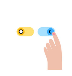 Day mode application icon Royalty Free Vector Image