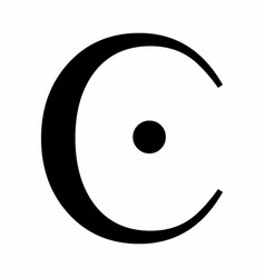 Sigma greek sign Royalty Free Vector Image - VectorStock