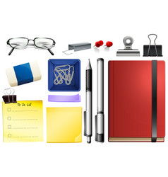 Large set different objects Royalty Free Vector Image