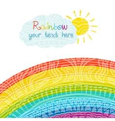 Rainbow topic image 2 Royalty Free Vector Image