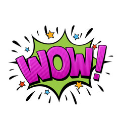 Pop art style sticker Royalty Free Vector Image