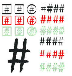 Number five Royalty Free Vector Image - VectorStock