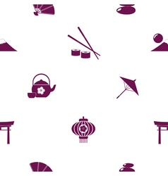 Icons with japanese alphabet katakana Royalty Free Vector