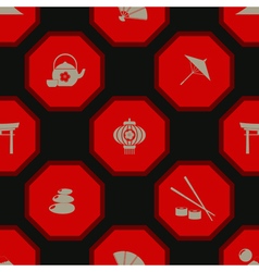 Icons with japanese alphabet katakana Royalty Free Vector