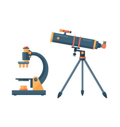 Telescope cartoon Royalty Free Vector Image - VectorStock