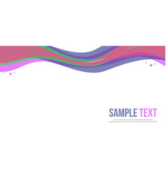 Abstract background website header simple design Vector Image