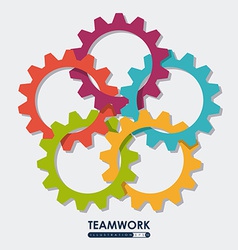 Teamwork design concept Royalty Free Vector Image