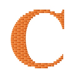 C letter pink bling Royalty Free Vector Image - VectorStock