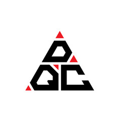 Letter j logo inside a triangle with creative cut Vector Image