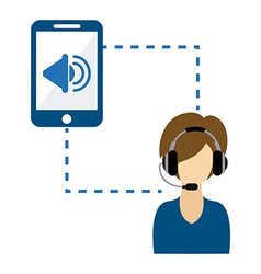 Time call center logo icon design Royalty Free Vector Image